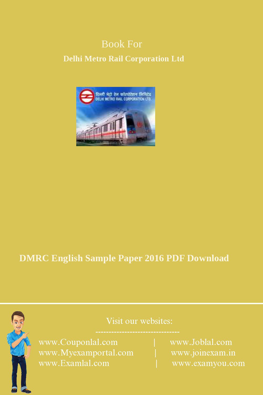 Delhi Metro Rail Corporation(DMRC English Sample Paper 2016 PDF ...