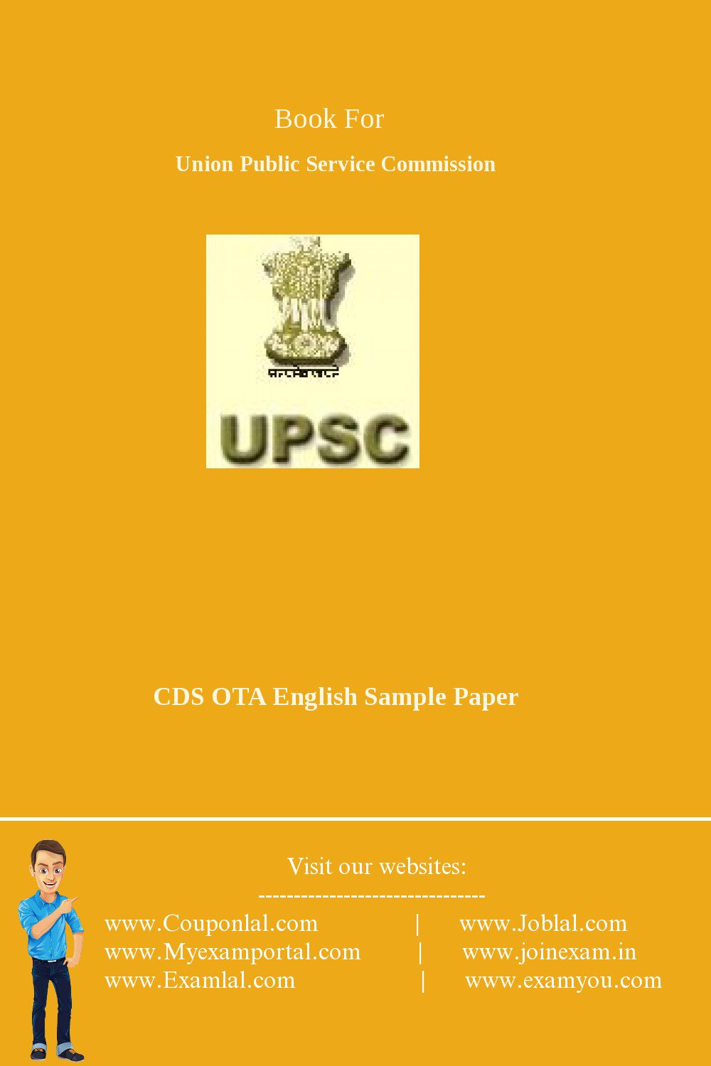 CDS OTA English Sample Paper 2017 Pdf Download - It's Over 9000!