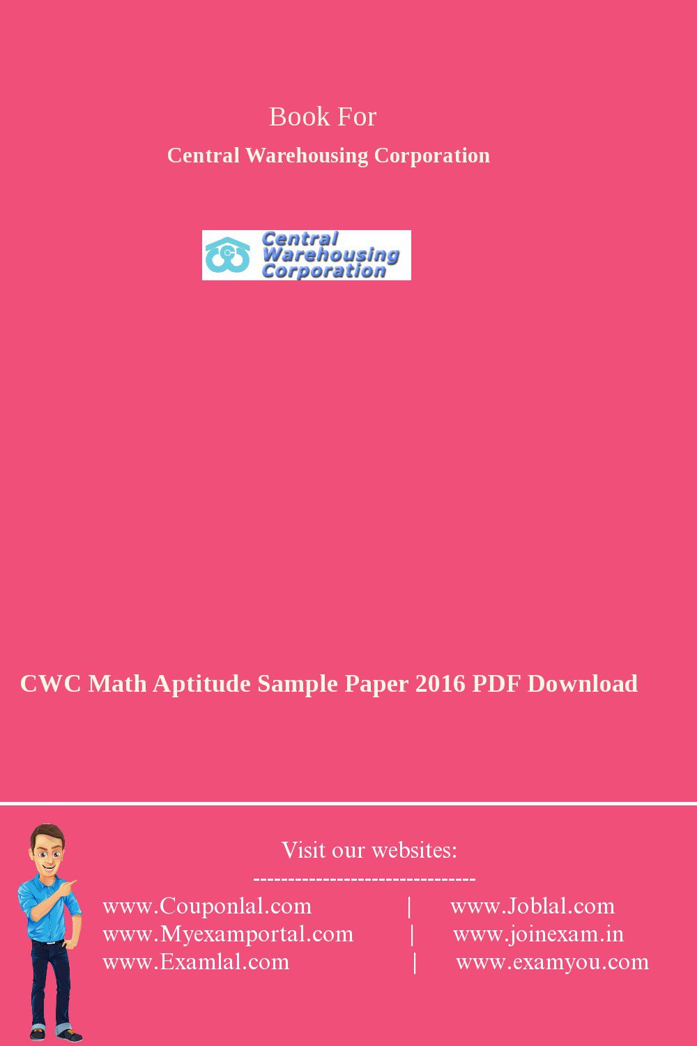 Central Warehousing Corporation(CWC) Math Aptitude Sample Paper 2016 ...