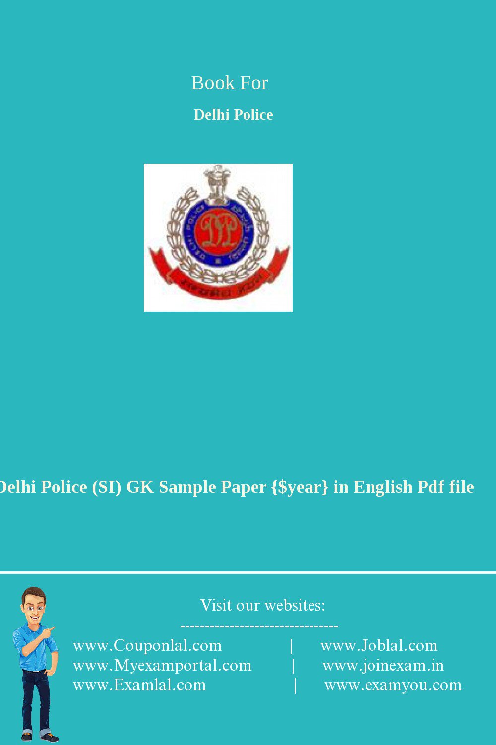 Delhi Police (SI) GK Sample Paper 2018 in English Pdf file Download ...