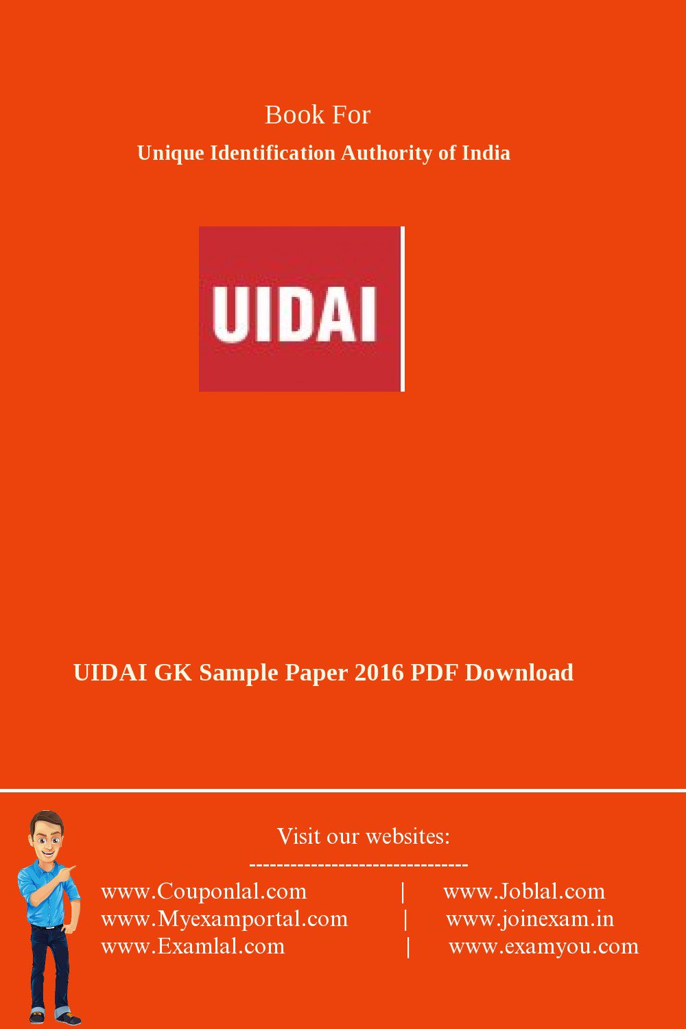 Unique Identification Authority of India(UIDAI) GK Sample Paper 2016 ...